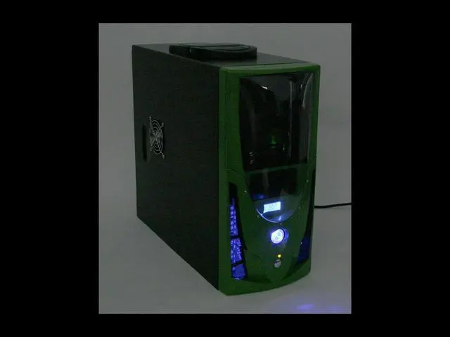 MAXTOP Hunter CSX-501 GN Black/Greeen Computer Case - Newegg.com