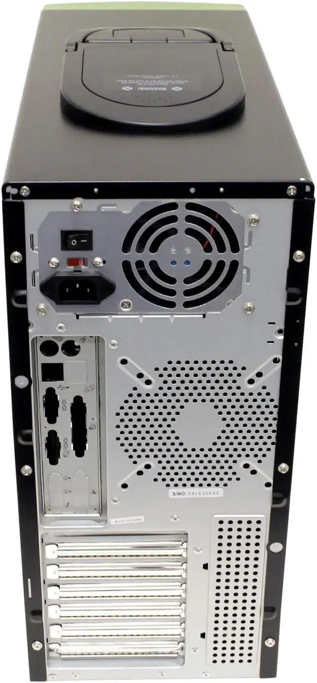 MAXTOP Hunter CSX-501 GN Black/Greeen Computer Case - Newegg.com