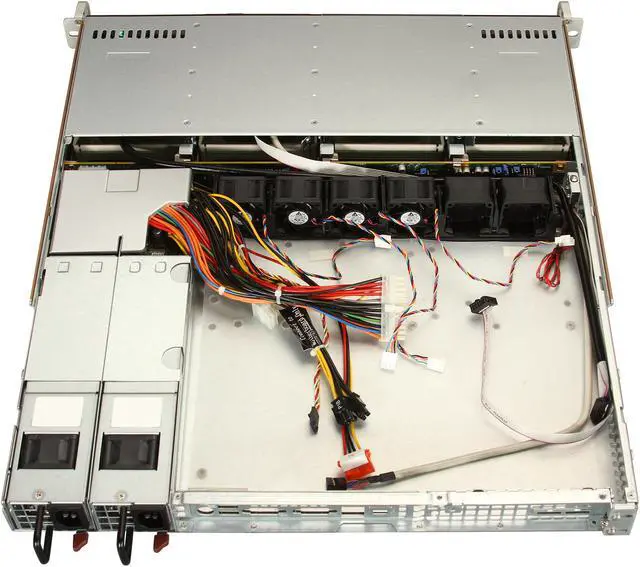 SUPERMICRO CSE-813MTQ-R400CB Black 1U Rackmount Server Case - Newegg.ca