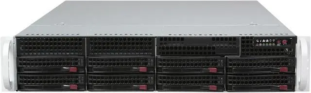 SUPERMICRO CSE-825TQ-R720LPB Black 2U Rackmount Server Case - Newegg.com