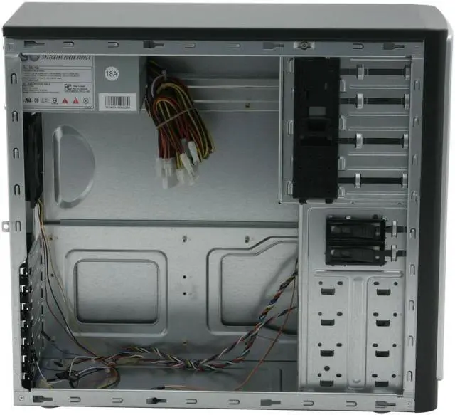 Foxconn TLA776 Black/Silver Computer Case - Newegg.com