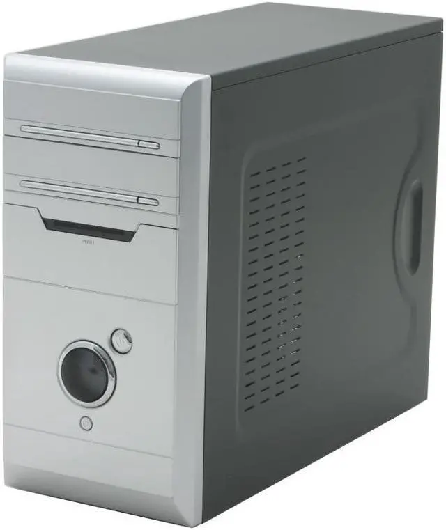 Foxconn TLN454 Black/Silver Computer Case - Newegg.com