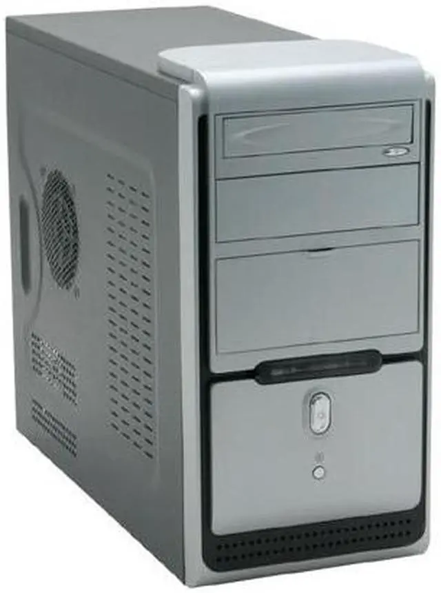 Foxconn 3GTLM487-CA400N Black/Silver Computer Case - Newegg.com