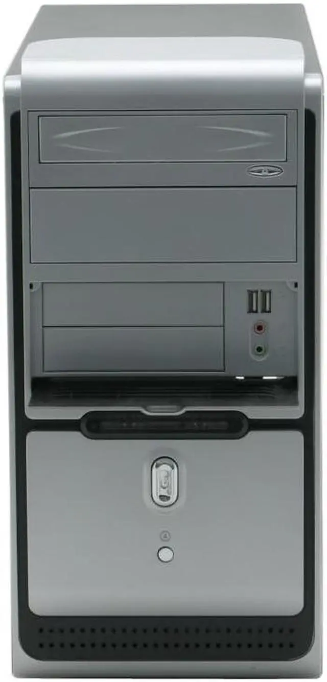 Foxconn 3GTLM487-CA400N Black/Silver Computer Case - Newegg.com