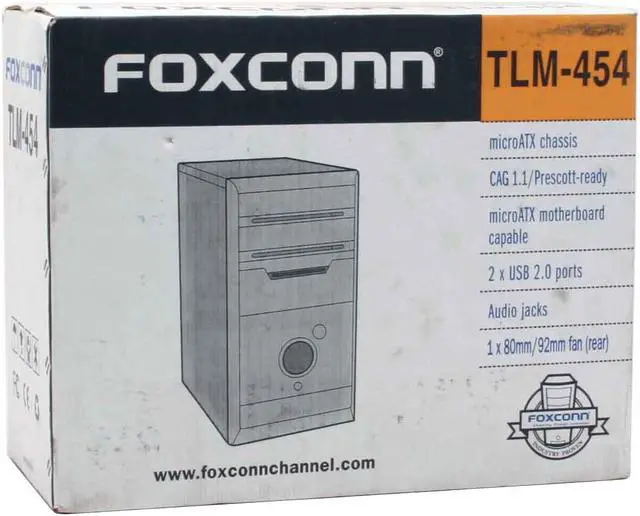 Foxconn 3GTLM454-4CA400N Beige Computer Case - Newegg.com