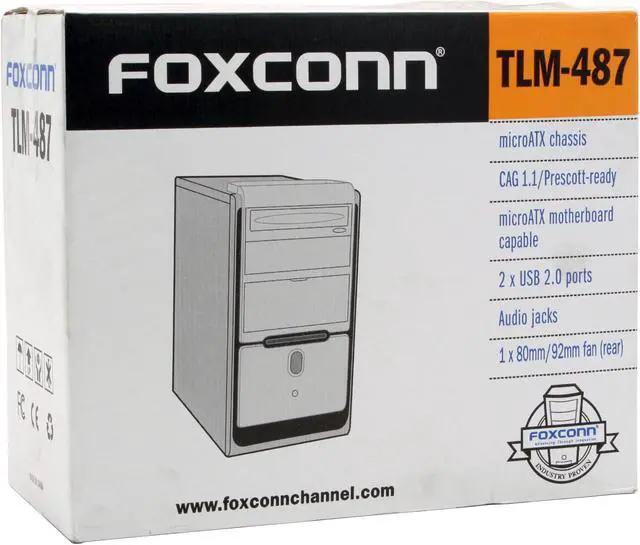 Foxconn 3GTLM487-C350 Beige Computer Case - Newegg.com