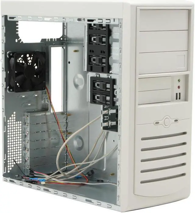 Foxconn 3GTS001-W-NP White Computer Case - Newegg.com