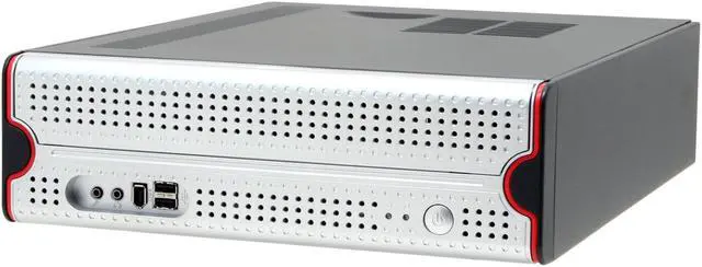 Foxconn DH848-SV250-2N Black/ Silver Steel MicroATX Slim Desktop ...