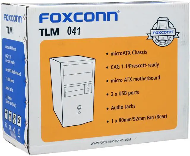 Foxconn TLM041-CN300C-01 Black Computer Case - Newegg.com
