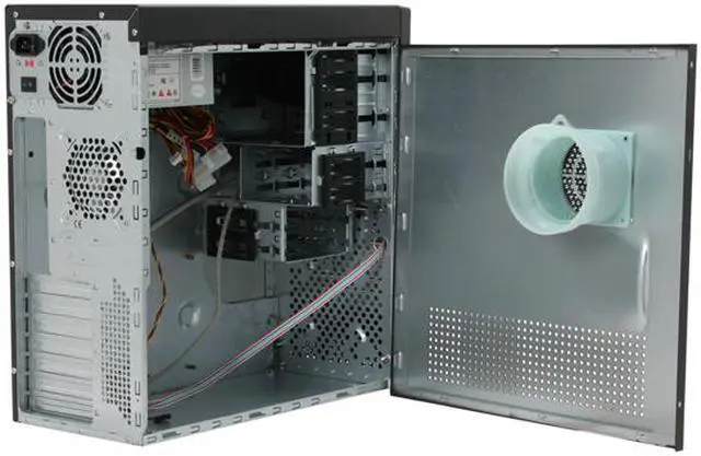 Foxconn TS000207WXA9 01R Black / Silver Computer Case - Newegg.com