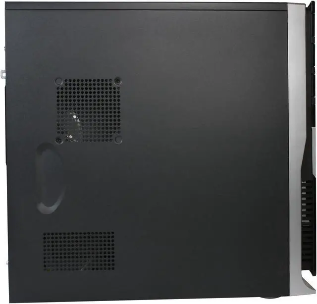 Foxconn TSAA725-ISO450 Black/Silver Computer Case - Newegg.com