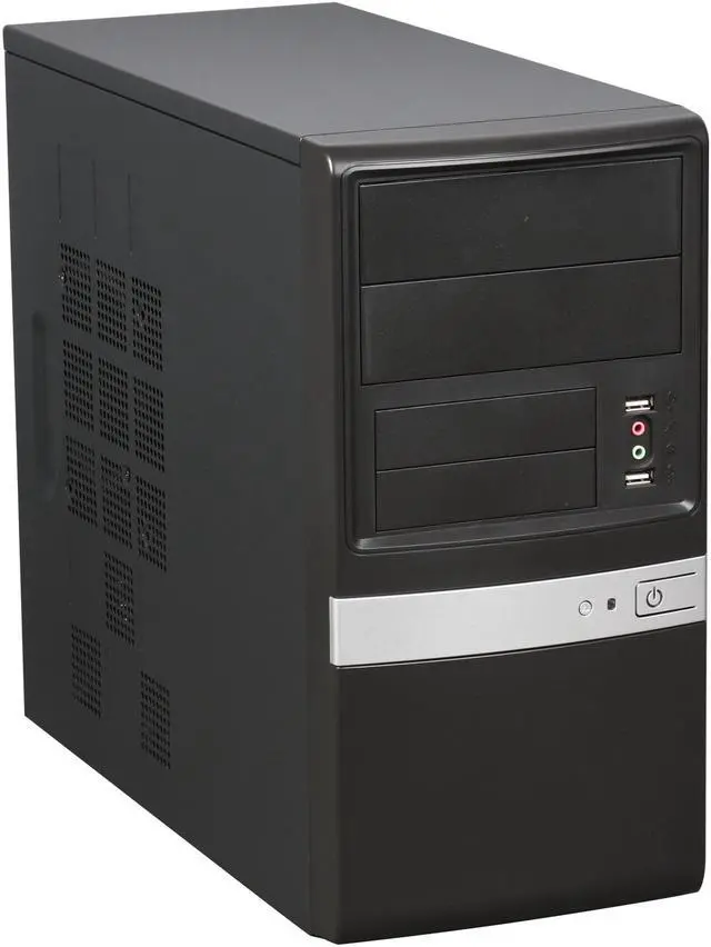 Foxconn KS188-ISO450 Black / Silver Computer Case - Newegg.com