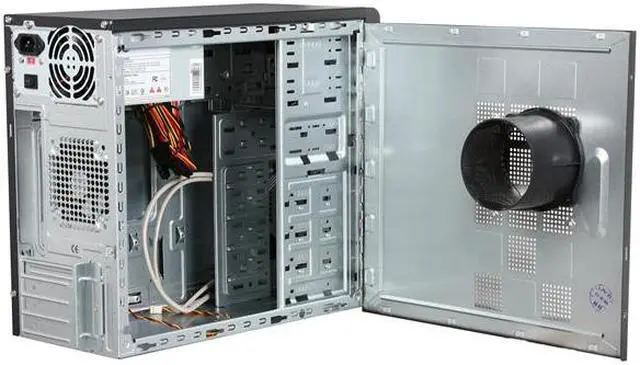 Foxconn KS188-ISO450 Black / Silver Computer Case - Newegg.com