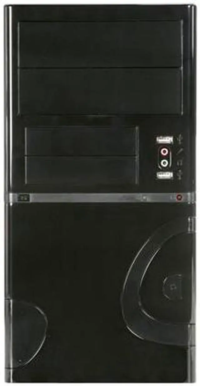 Foxconn TLM-720+ISO-400 Black / Silver Computer Case - Newegg.com