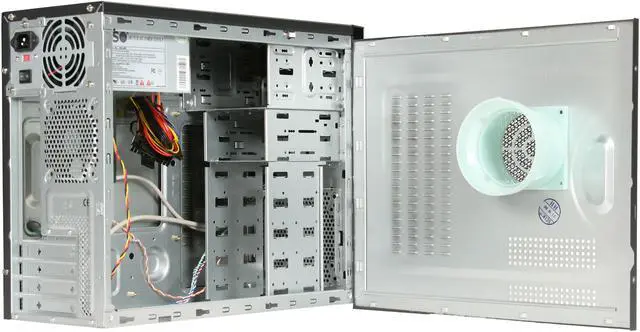 Foxconn TLM-720+ISO-400 Black / Silver Computer Case - Newegg.com