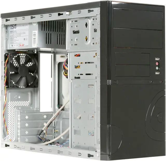 Foxconn TLM-720+ISO-400 Black / Silver Computer Case - Newegg.com