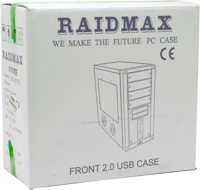 RAIDMAX Astro ATX-268WG Green Computer Case - Newegg.com