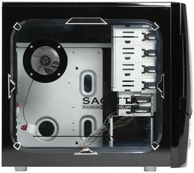 RAIDMAX SAGITTA ATX-921WB Black Computer Case - Newegg.com