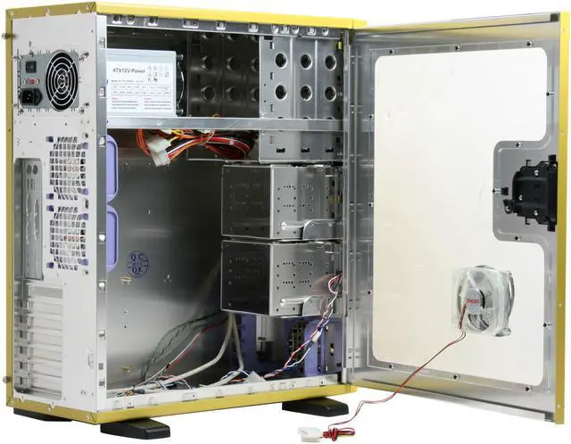 RAIDMAX Scorpio 668 with KEYBOARD/MOUSE COMBO ATX-668WYP/COMBO Yellow ...