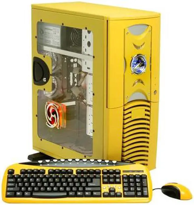 RAIDMAX Scorpio 668 with KEYBOARD/MOUSE COMBO ATX-668WYP/COMBO Yellow ...
