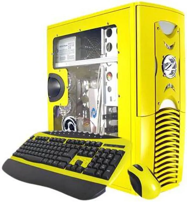 RAIDMAX Scorpio 668 with KEYBOARD/MOUSE COMBO ATX-668WYP/COMBO Yellow ...