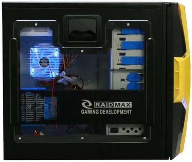 RAIDMAX AZTEC ATX-619WYP Black/ Yellow Computer Case - Newegg.com