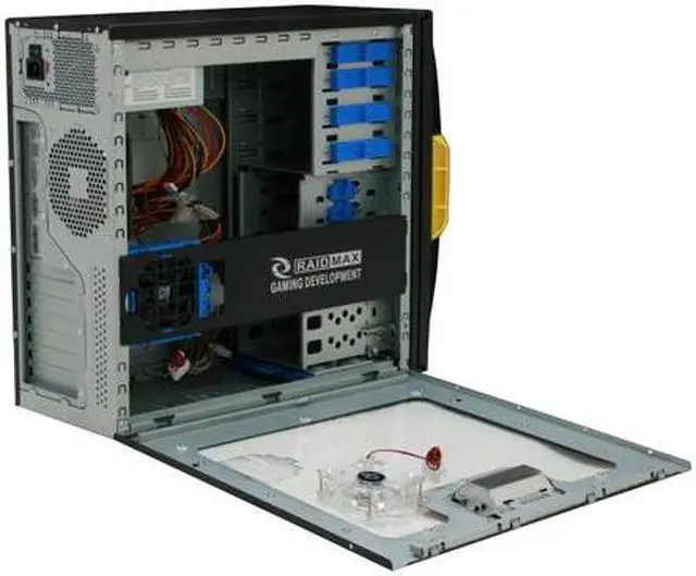 RAIDMAX AZTEC ATX-619WYP Black/ Yellow Computer Case - Newegg.com