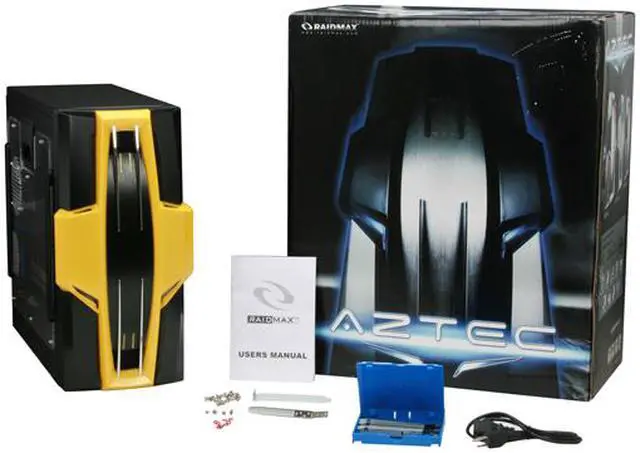 RAIDMAX AZTEC ATX-619WYP Black/ Yellow Computer Case - Newegg.com