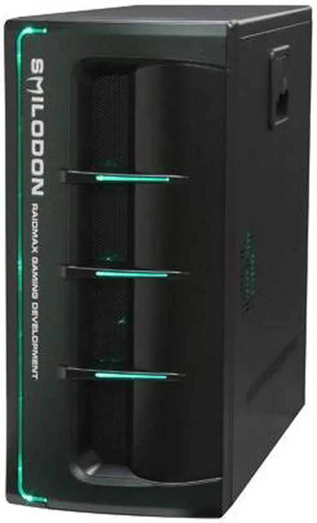 Open Box: RAIDMAX SMILODON Extreme Black ATX-612WEBP Black Computer ...