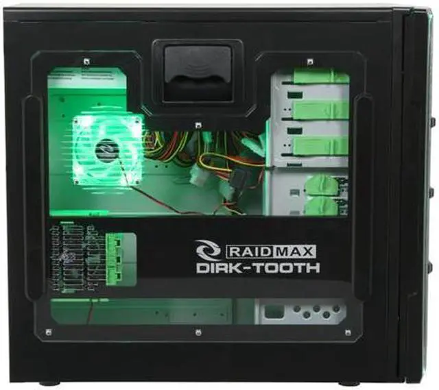 Open Box: RAIDMAX SMILODON Extreme Black ATX-612WEBP Black Computer ...