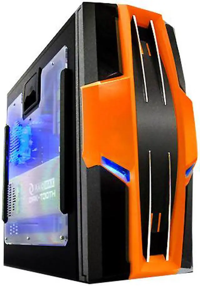 RAIDMAX AZTEC ATX-619WOP Black/ Orange Computer Case - Newegg.com
