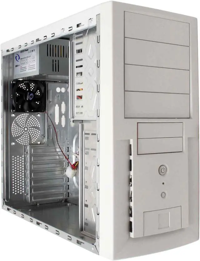 RAIDMAX Elite ATX-208P White Computer Case - Newegg.com