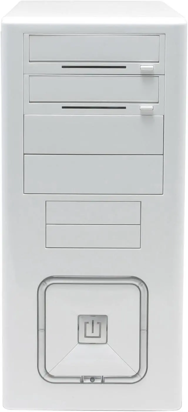 RAIDMAX O2 ATX-302WP White Computer Case - Newegg.com