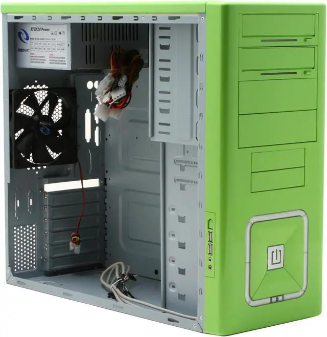 RAIDMAX O2 ATX-302GP Green Computer Case - Newegg.com