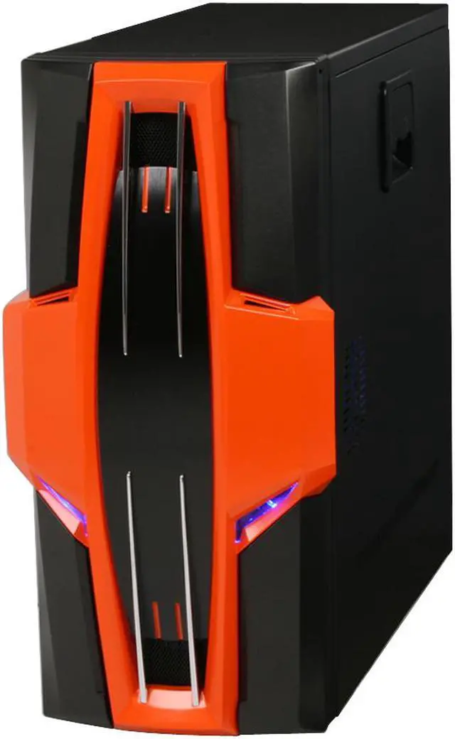 RAIDMAX AZTEC ATX-619WO Black/ Orange Foldout MB Computer Case - Newegg.com