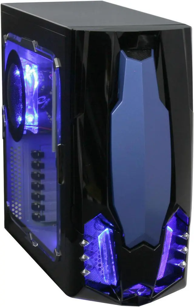 RAIDMAX Sagitta 2 ATX-928WUP Black / Blue Computer Case - Newegg.com