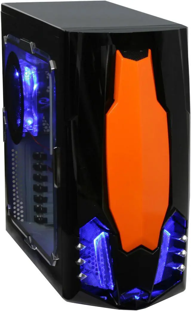 RAIDMAX Sagitta 2 ATX-928WOP Black / Orange Computer Case - Newegg.com