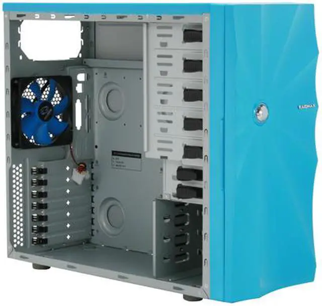RAIDMAX AURA ATX-927WU Blue Computer Case - Newegg.com