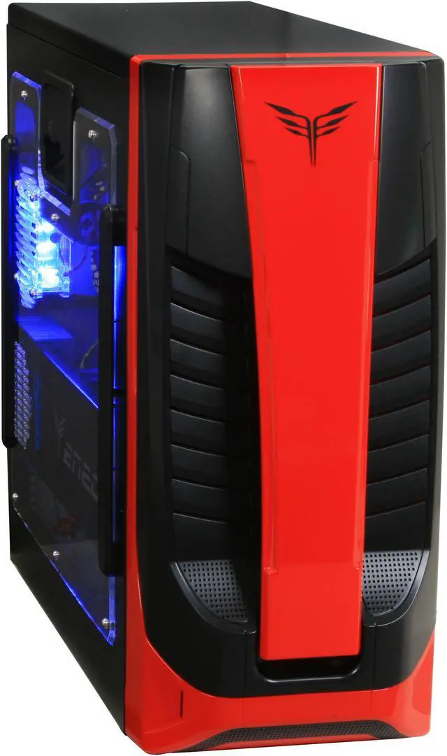 RAIDMAX ENZO ATX-617WR Black / Red Computer Case - Newegg.com