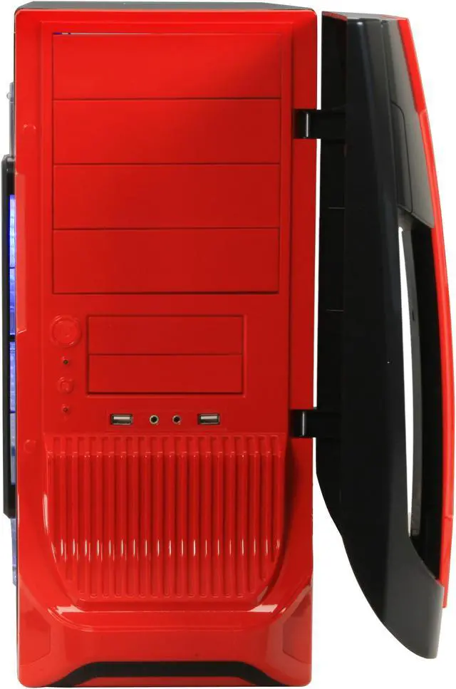 RAIDMAX ENZO ATX-617WR Black / Red Computer Case - Newegg.com