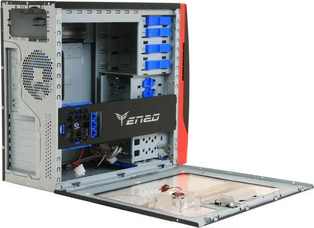 RAIDMAX ENZO ATX-617WR Black / Red Computer Case - Newegg.com