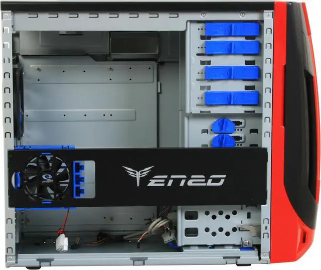RAIDMAX ENZO ATX-617WR Black / Red Computer Case - Newegg.com