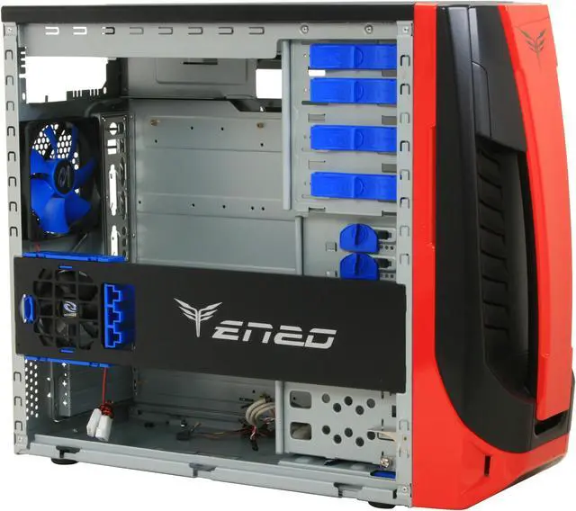 RAIDMAX ENZO ATX-617WR Black / Red Computer Case - Newegg.com