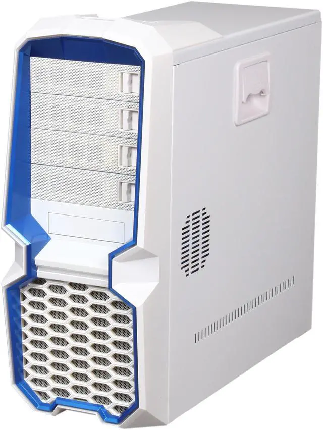 RAIDMAX Blackstorm ATX-615WWP White Computer Case - Newegg.com