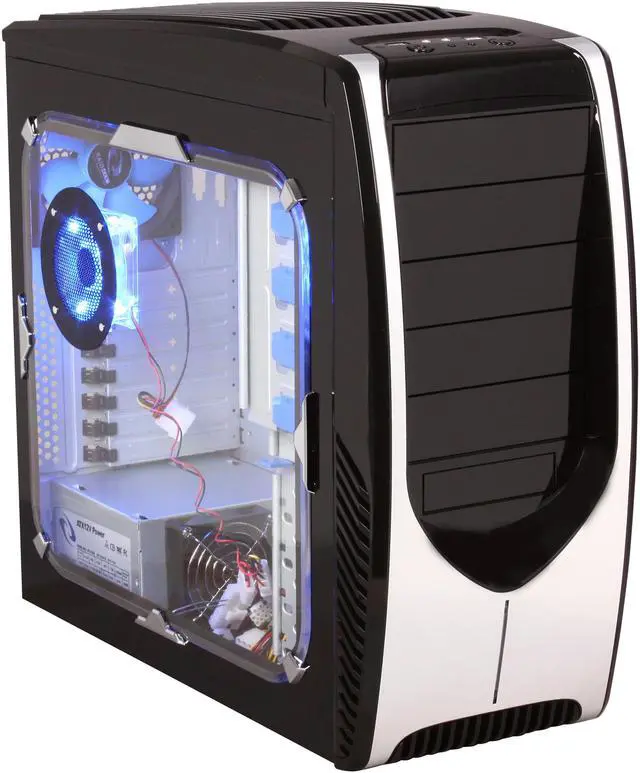 RAIDMAX Skyline ATX-948WSP Black / Silver Computer Case - Newegg.com