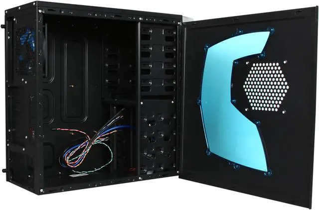 RAIDMAX Super Hurricane ATX-248NWS Black / Silver Computer Case ...