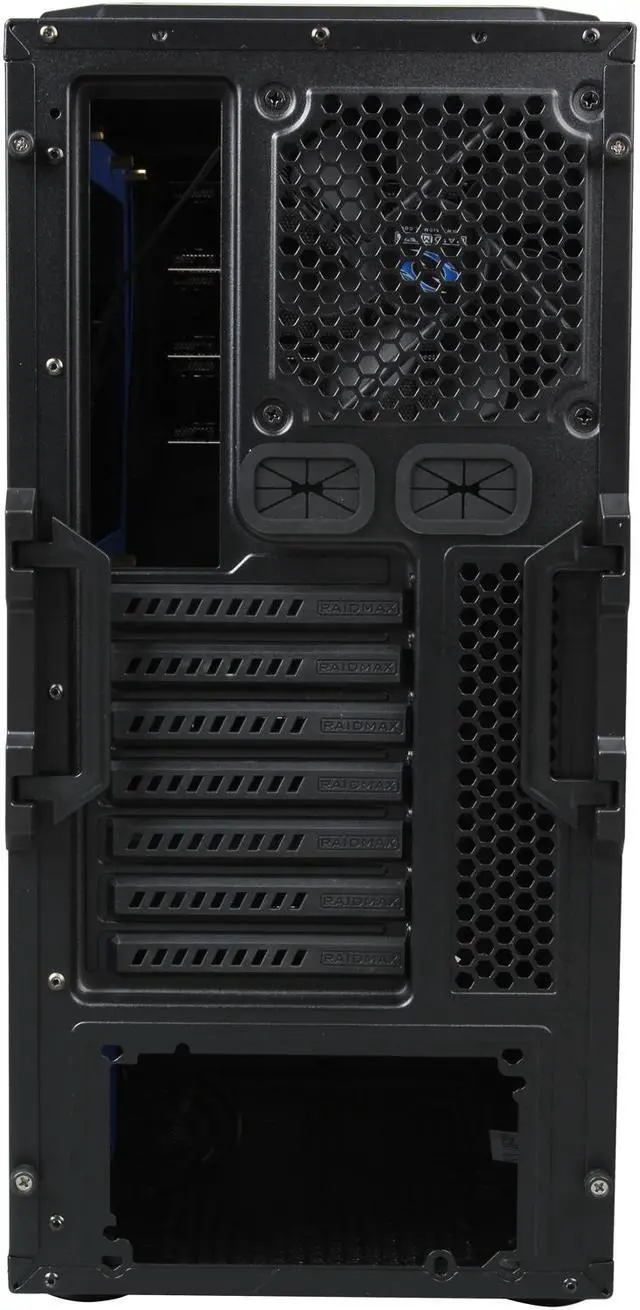 Open Box: RAIDMAX Cobra Z ATX-502WBU Black / Blue Computer Case ...