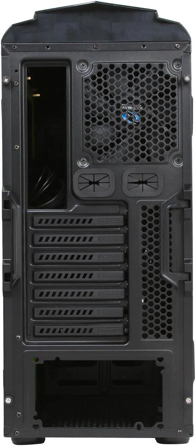 Open Box: RAIDMAX Viper GX ATX-512WBG Black / Green Computer Case ...