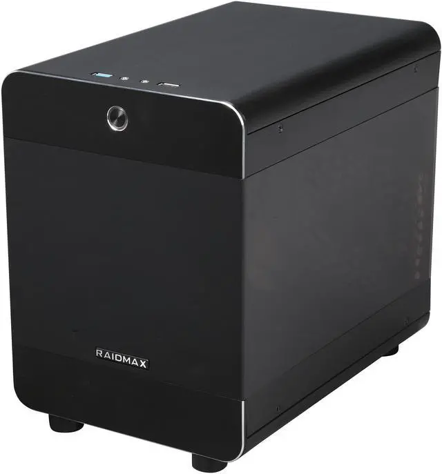 RAIDMAX Atomic ITX-107WB Black Computer Case - Newegg.com