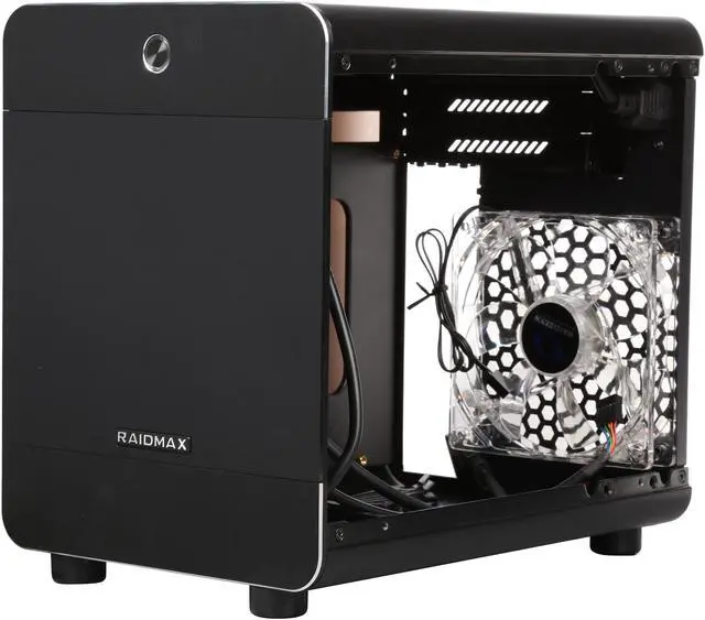 RAIDMAX Atomic ITX-107WB Black Computer Case - Newegg.com